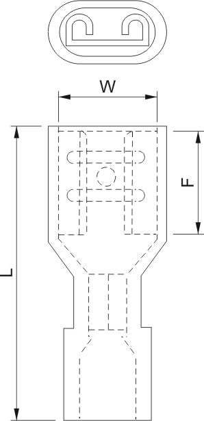 Fully Insulated Male Female Disconnect Terminal MDFN FDFN – Nvolt
